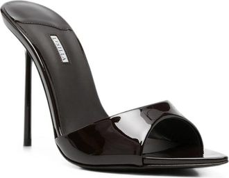 Le Silla Patent Leather Stiletto Heel - Brown