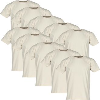 Fruit Of The Loom Valueweight T Shirt 10er-Pack Herren, Natural, 3XL