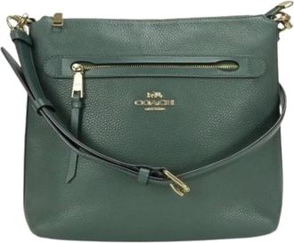 Coach Sac bandouli&egrave;re Pre-owned - Femme - Pre-owned - Vert - Taille: ONE Size