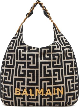 Balmain Handtasche Balmain DN0BT929TJQX Schwarz