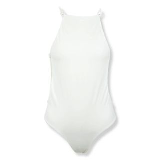 Courr&egrave;ges Damen, Bademode, Wei&szlig;, MGr&ouml;&szlig;e