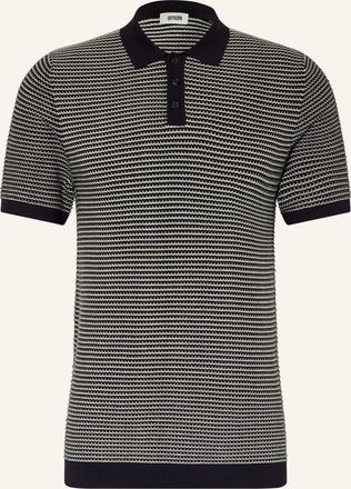 Drykorn Drykorn Strick-Poloshirt Triton Regular Fit blau