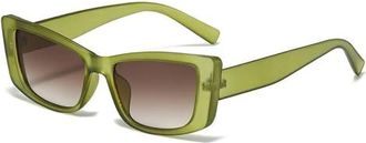 Generic Lunettes De Soleil Dext&eacute;rieur &Agrave; Petite Monture For Hommes Et Femmes, Id&eacute;ales For Les Trajets Domicile-travail Vacances. D&eacute;coratives(Green)