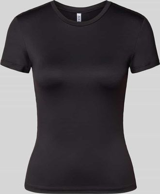 Pieces Slim Fit T-Shirt mit Rundhals Modell LULA