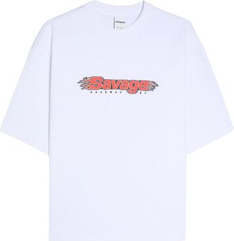 Bershka T-Shirt SAVAG