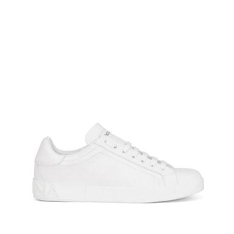 Dolce & Gabbana Wei&szlig;e Low-Top-Sneakers heben den Stil - - Shoes - Herren - Wei&szlig; - 42 1/2 EU