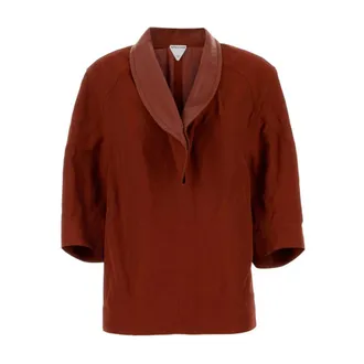 Bottega Veneta Damen, Blusen & Hemden, Rot, SGr&ouml;&szlig;e