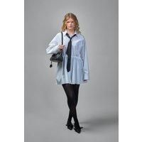 Balenciaga Hourglass Shirt Dress