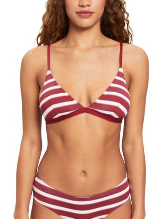 Esprit Damen Brela Beach Rcs Pad.bra Top Bikini, Dark Red 3, C EU