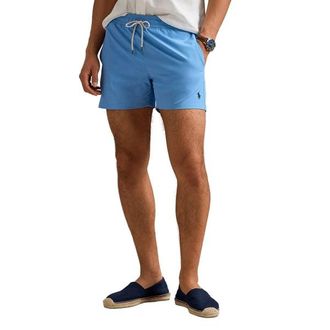 Polo Ralph Lauren Schlichte Badeshorts - Blau