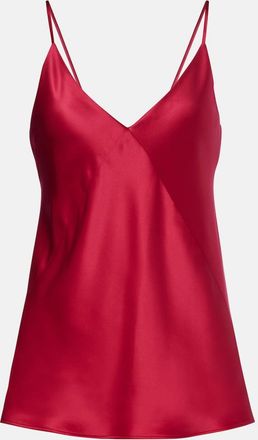 Max Mara Top aus Seidensatin