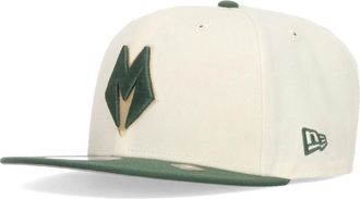 New Era unisex, Accessoires, Beige, Taille: ONE Size Casquette &agrave; Visi&egrave;re Plate