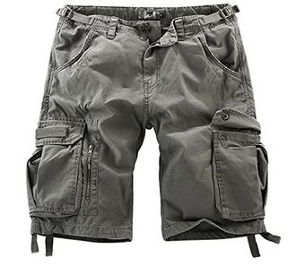 Black Premium by EMP Homme Short Vert Olive XXL