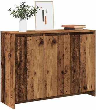 vidaXL Sideboard Altholz-Optik 102x33x75 cm Holzwerkstoff - Vidaxl
