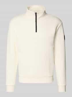 Tom Tailor Denim Regular Fit Troyer aus Baumwoll-Mix