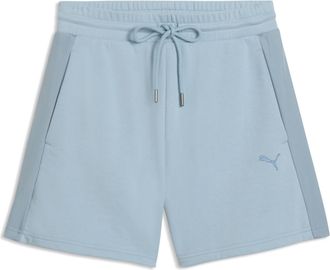 Puma HER High-Waist Shorts Damen, Accessoires, Blau, XL