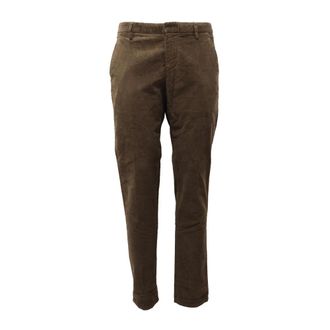 Dondup Dunkelgr&uuml;ne Cordhose aus Baumwolle - - Trousers - Herren - Gr&uuml;n - W31
