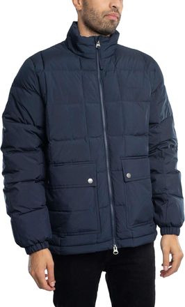 GANT Herren MID DOWN Jacket Jacke, Marine, XXXL