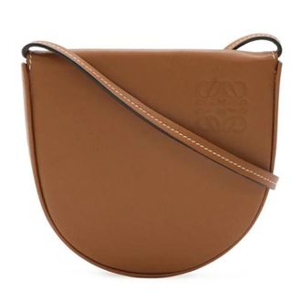 Loewe Pre-owned Anagram Kalbsleder Umh&auml;ngetasche - - Pre-owned - Damen - Braun - ONE SIZE