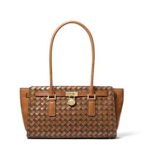 Michael Kors Femme, Sacs, Brun, Taille: ONE Size Hamilton Moderne Tote