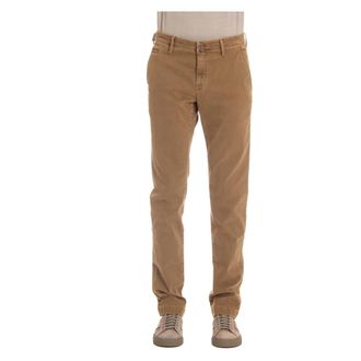 Jacob Cohen Luxuri&ouml;se 5-Pocket-Sartorial-Hose - - Trousers - Herren - Braun - W34