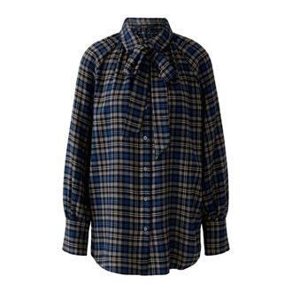 Oui Damen, Blusen & Hemden, Blau, LGr&ouml;&szlig;e