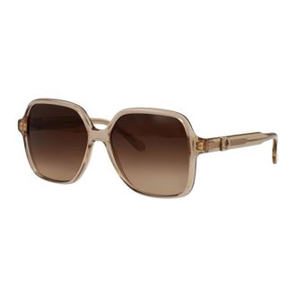 Ferragamo Lunettes de soleil rectangulaires - unisex - Accessoires - Beige - Taille: 57 MM