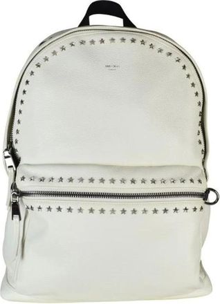 Jimmy Choo London Homme, Sacs, Beige, Taille: ONE Size Sacwhite&Stars Backpack