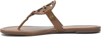 Tory Burch Femme, Chaussures, Brun, Taille: 38 1/2 EU Miller Flip Flop Sandal