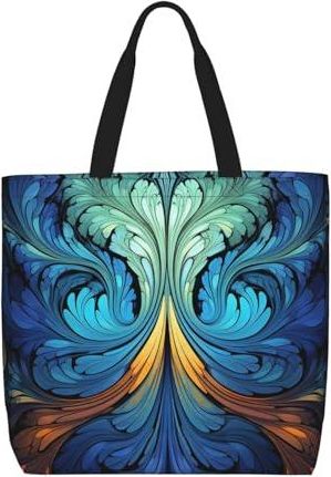 Generic Art Num&eacute;rique Sac &Agrave; Bandouli&egrave;re Pliable Tote Bag Imperm&eacute;able Sac A Main Femmes Pour Voyage Plage Gym