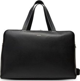 Calvin Klein Tasche Ck Premium Leather Weekender K50K512931 Schwarz