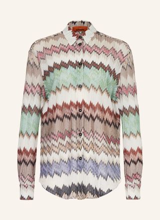 Missoni Strickbluse Mit Glitzergarn schwarz