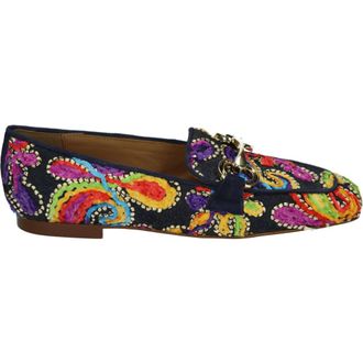 Pedro Miralles Blaue Slip-On Schuhe mit G Weite - - Shoes - Damen - Mehrfarbig - 36 EU