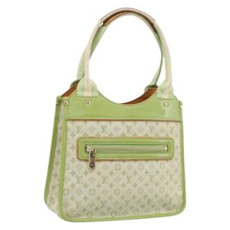 Louis Vuitton Pre-owned Monogram Mini Canvas Hand Bag - - Pre-owned - Damen - Gr&uuml;n - ONE SIZE