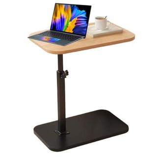 Generic Beistelltisch in C-Form, kleiner Beistelltisch mit 360-Grad-Drehung | Beistelltisch in C-Form, kleiner Sofa-Beistelltisch, weicher f&uuml;r Wohnzimmer, Sch