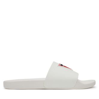 Guess Pantoletten Guess FMJTOT ELL19 Wei&szlig;