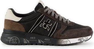 Premiata Baskets basses LANDER bi-mati&egrave;res &agrave; lacets