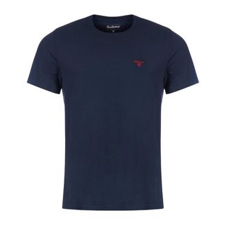 Barbour Homme, Tops, Bleu, Taille: 3XL T-Shirt de Sport Coupe Ajustée