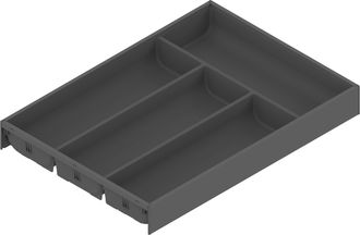 Blum AMBIA-LINE Besteckkasten mit Soft-Touch | Premium Schubladen-Organizer f&uuml;r moderne K&uuml;chenschublade & Schrank | sch&uuml;tzt, sortiert & ordnet Besteck und 