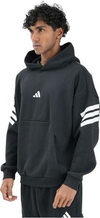 adidas Homme, Sweatshirts et sweats à capuche, Noir, Taille: S Future Icons 3-Stripes Sweat à capuche