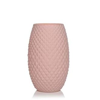 Vacchetti Giuseppe L.Basic Seide Rosa Vase Diamond H30