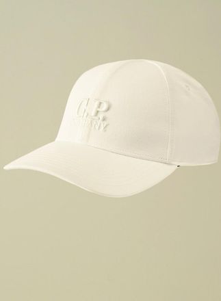 C.P. Company Cap aus Baumwolle mit gesticktem Label-Schriftzug in