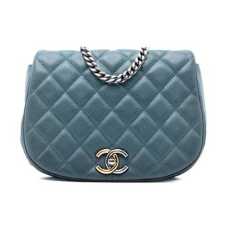 Chanel Pre-owned Quilted Flap Bag - - Pre-owned - Damen - Blau - ONE SIZE