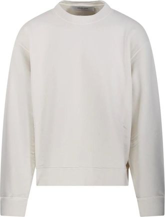 Golden Goose Femme, Sweatshirts et sweats &agrave; capuche, Blanc, Taille: 42 FR Boxi SweaT-shirt