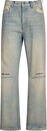 Mouty Jeans Wide Leg en coton