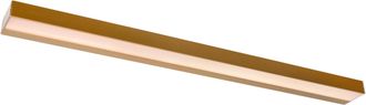 Lucide ALEXA - Wandleuchte Badezimmer - LED - 1x13W 3000K - IP44 - Mattes Gold/Messing