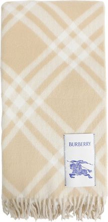 Burberry Check Alpaca Wool Scarf