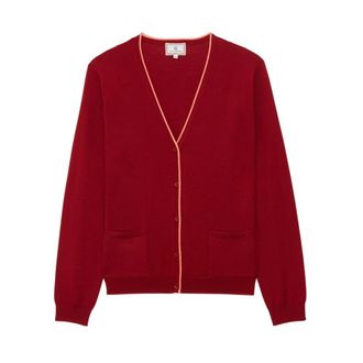 Ines De La Fressange Clotaire Cardigan - - Knitwear - Damen - Rot - XS