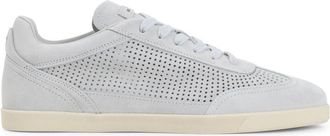 Kiton Homme, Chaussures, Blanc, Taille: 45 EU Suede Baskets