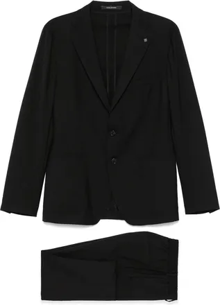 Tagliatore Brooch-detail Suit